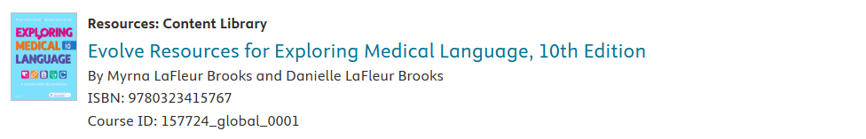 How do I access my course or resources in Evolve? - Evolve Support Center